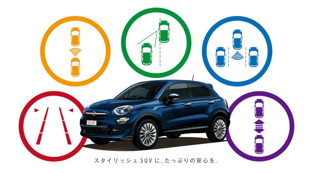 Fiat 500X Safety Package を発売 | 八光自動車工業株式会社｜アルファ ロメオ、フィアット、アバルト、マセラティ ...